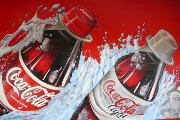 Coca Cola — agentur artmos4 graffitiauftrag und Graffitikünstler