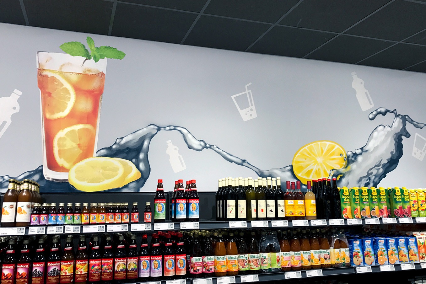 REWE Köln — agentur artmos4 graffitiauftrag und Graffitikünstler