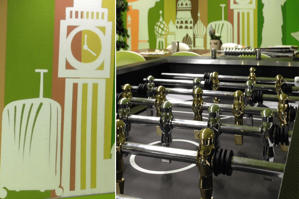 Kreative Wandgestaltung für die Samsonite GmbH — agentur artmos4 ...