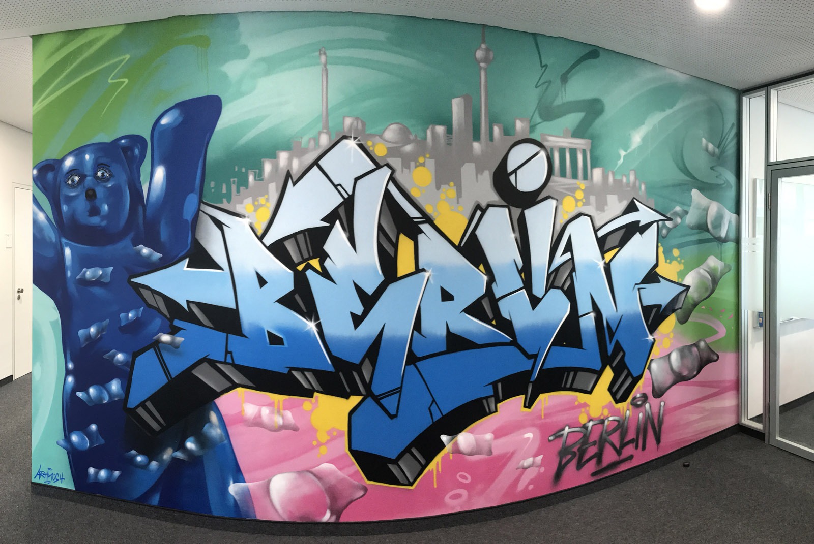 Graffiti Künstler in Berlin — agentur artmos4 graffitiauftrag und ...