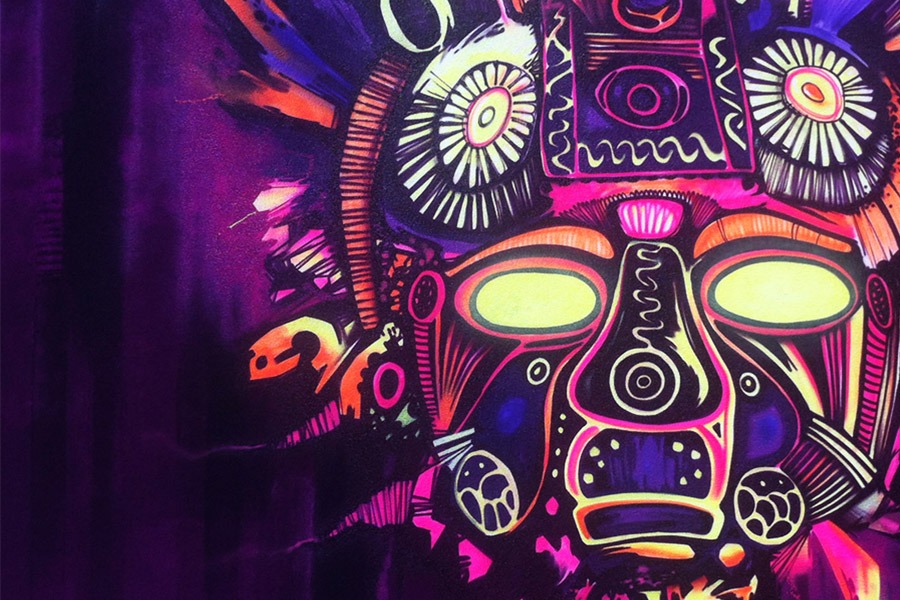 Disco Voodoo — agentur artmos4 graffitiauftrag und Graffitikünstler